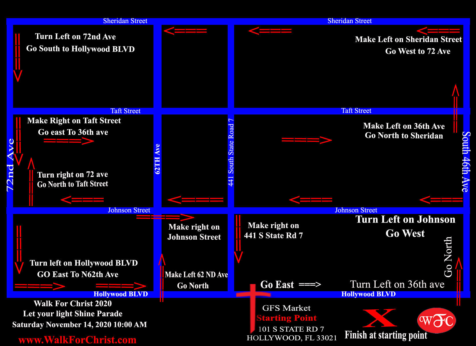 WFC-2020-PARADE-MAP - Walk For Christ Ministries : Walk For Christ ...